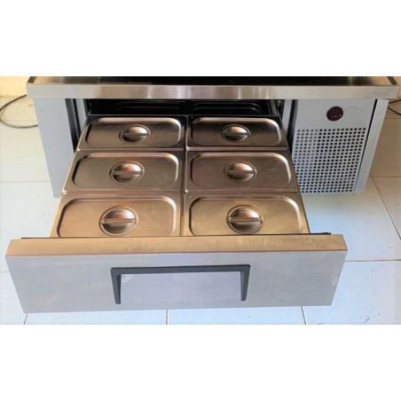 True TRCB-48 48" Chef Base w/ (2) Drawers