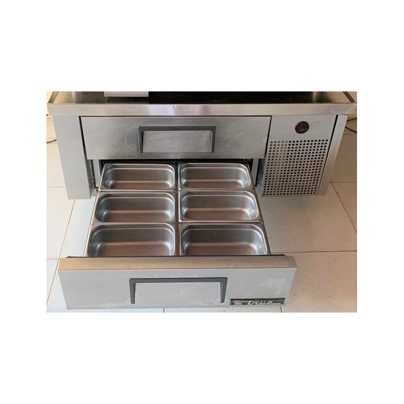True TRCB-48 48" Chef Base w/ (2) Drawers